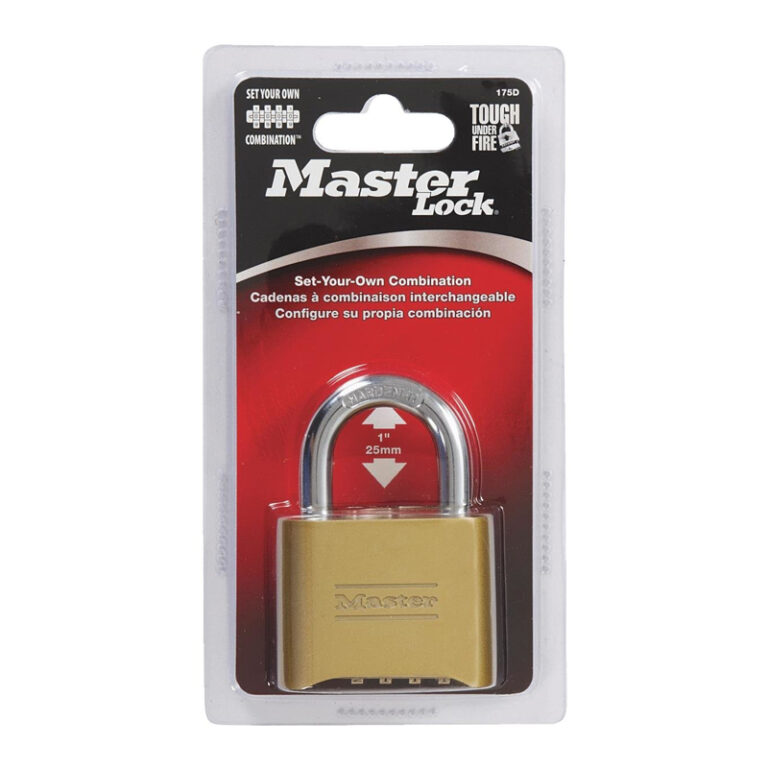 Candado Con Llave y Combinación MASTERLOCK (175D) - Edison